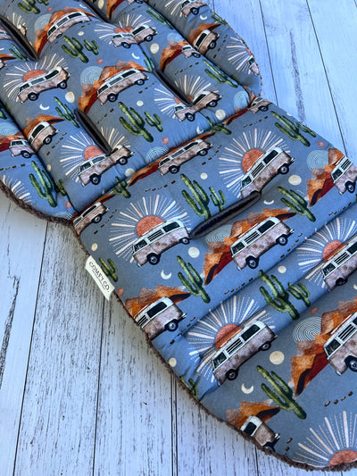Custom Pram Liner Side 2 - Nautical & Transport – Comfy Co. Pram Liners