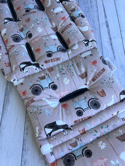 Side 1 Custom Pram Liner - Patterns & Designs – Comfy Co. Pram Liners