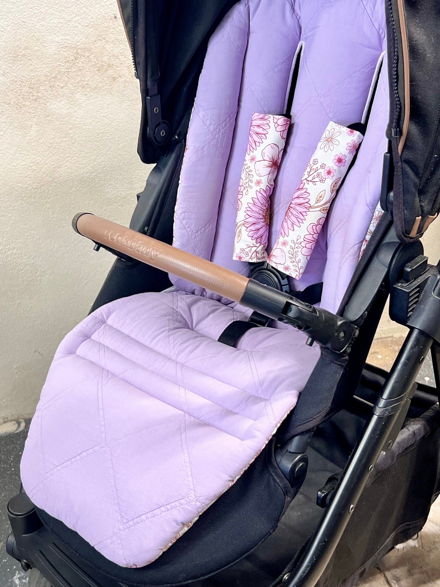 Custom Pram Liner Side 1 - Quilted Cotton & Linen Fabrics – Comfy Co ...