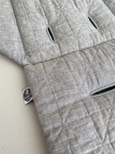 Side 1 Custom Pram Liner - Quilted Cotton & Linen Fabrics – Comfy Co ...